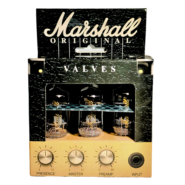 NOS Marshall ECC83 / 12AX7 Preamp Valve Pack (90s Edition) | Rare & Un ...