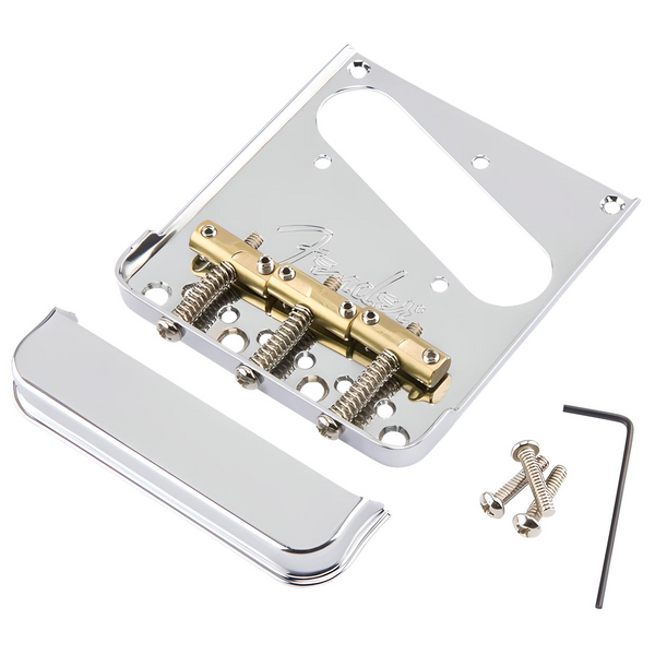 3-Saddle American Pro Telecaster® Bridge Assembly | Part# 0992005000 ...
