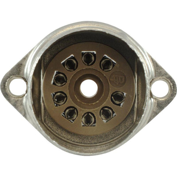 Tube Socket 9-pin with shield base, Belton, Micalex – British Audio
